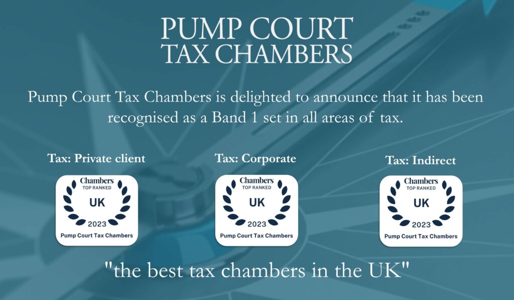 Pump Court Tax Chambers Recognised as a Top Ranked Set | Pump Court Tax ...